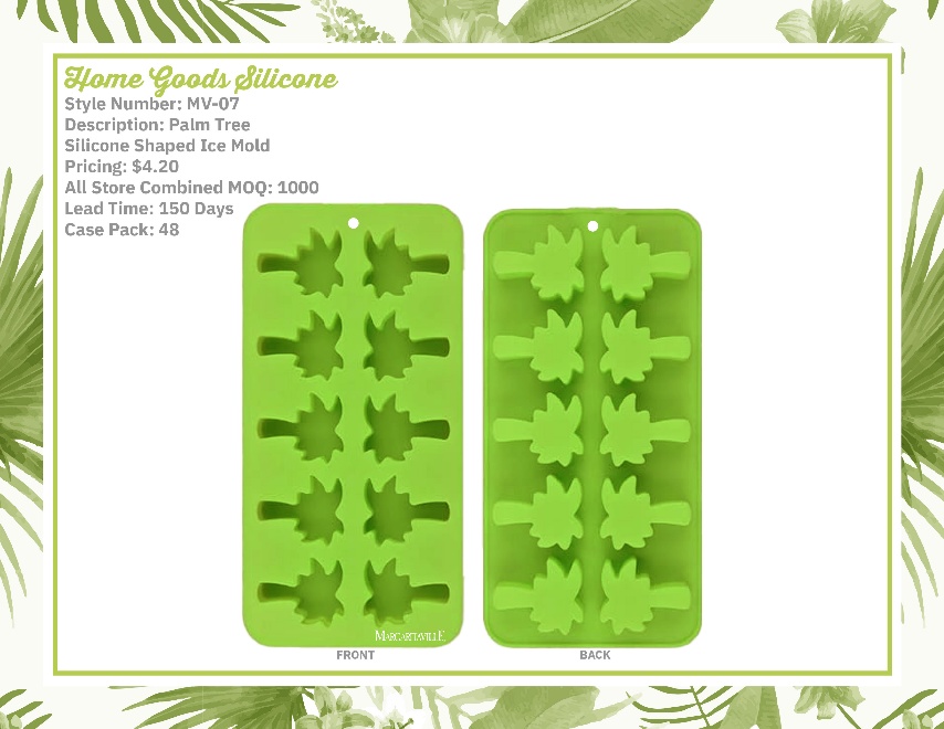Palm Tree Silicone Ice Mold – CSGI